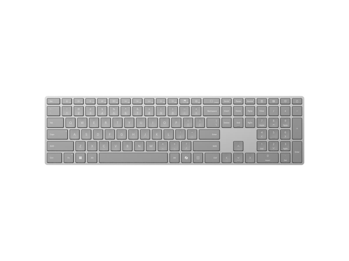Microsoft Surface Keyboard Full Size with Copilot Button – Grey – Eye ...